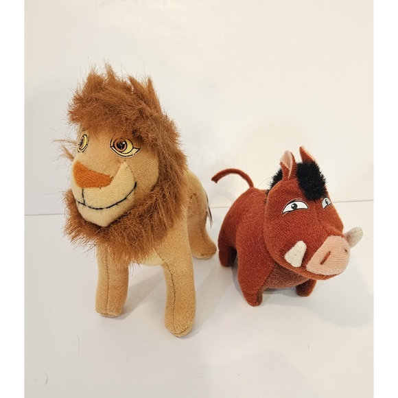 Disney | Toys | Vintage Lion King 2 Mini Plush Toys From Happy Meal 9s ...